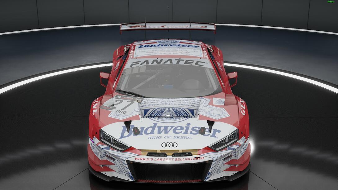 Budweiser Team Audi Evo II | Awesome Simracing
